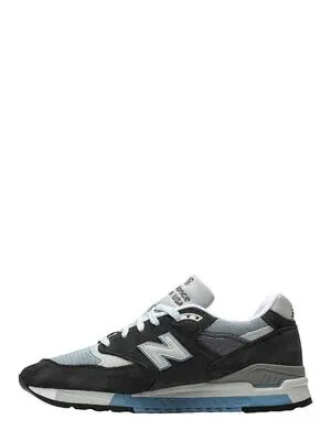 NEW BALANCE New Balance X Kith 998 "Steel Blue" Made In USA Black/blue