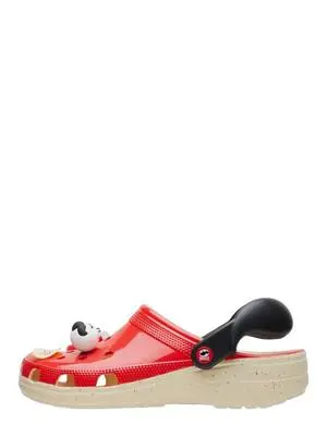 CROCS X Pringles Classic Clog - Orange/red