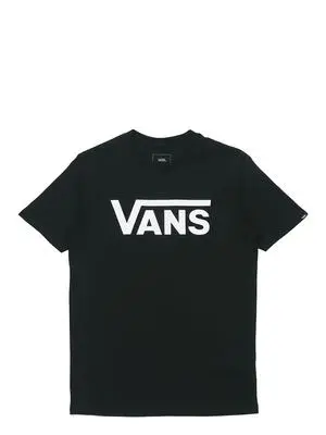 VANS Classical Logo Short Sleeve Tee - Black
