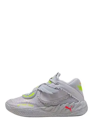 PUMA Mb.05 'shine' Sneakers - Grey/metallic Silver/red