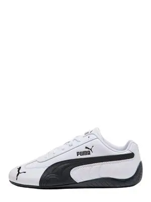 PUMA Speedcat Full Leather Sneakers - White/black