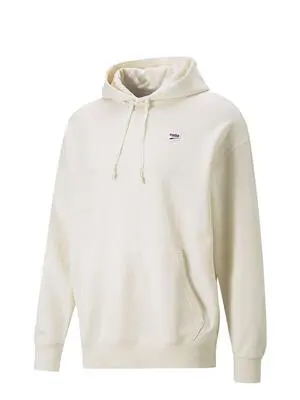 PUMA Downtown Hoodie 'white - White/black