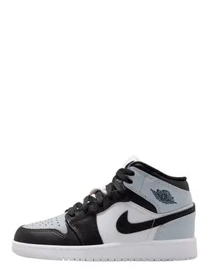 JORDAN Air Jordan 1 Mid Sneakers Black/aura/squadron Blue