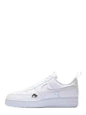 Nike Force 1 Low 'reflective Swoosh' Sneakers - White