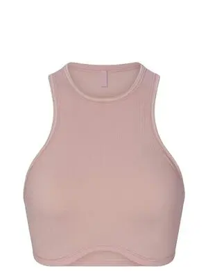 Nike X Skims Ribbed Seamless Racer Front Bra - Himalayan