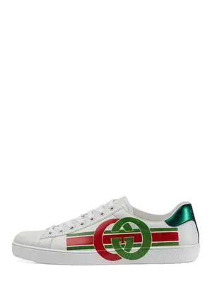 Gucci Ace Interlocking G Sneakers - White