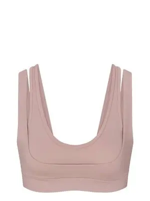 Nike X Skims Matte Double Strap Scoop Bra - Himalayan