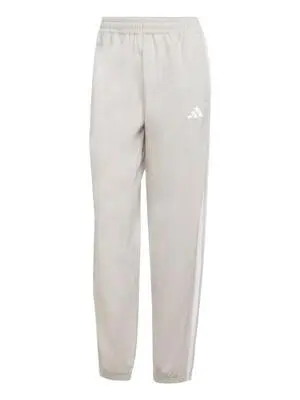 Adidas Train Essentials 3 Stripes Woven Pants - Beige/white