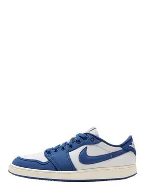 JORDAN 1 Ajko Low "kentucky - White/dark Royal Blue-sail