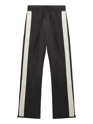 Adidas Fear Of God Athletics Relaxed Woven Pants Asia Sizing 'black Beige - Black/beige