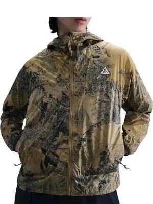 Nike Cinder Cone Windproof Jacket - Parachute Beige/anthracite/college Gray
