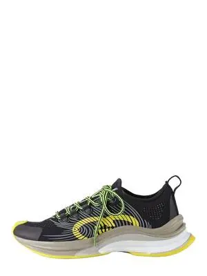 Gucci Run Sneaker - Black/yellow