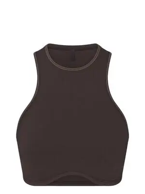 Nike X Skims Ribbed Seamless Racerfront Bra - Phoenix