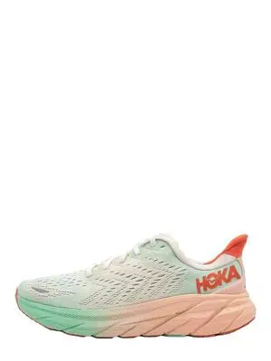 Hoka One One HOKA ONE ONE Clifton 8 Running Shoes Pink/green