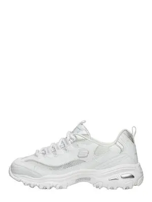 Sketchers D'Lites 1.0 GS Athletic Sneakers White