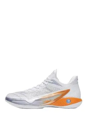 ANTA Light Crazy Up 4 "rocket Tail Flame" Sneakers - White/orange