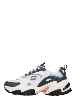 Sketchers Stamina V2 Low Top Sneakers - White/black