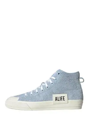 Adidas Alife X Nizza High Top Sneakers - Blue/white