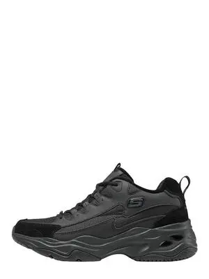 Sketchers Dlites 4.0 Lace-up Sneakers - Black