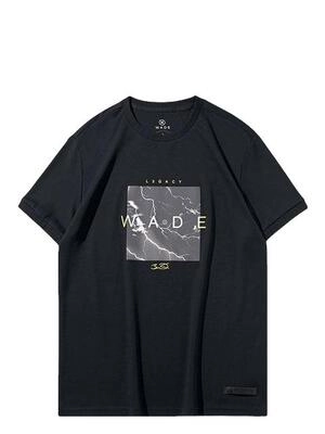 LI-NING Way Of Wade Flash Printing Tee - Black