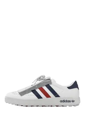 Adidas Spikeless Golf Shoes - Cloud White/night Indigo/better Scarlet