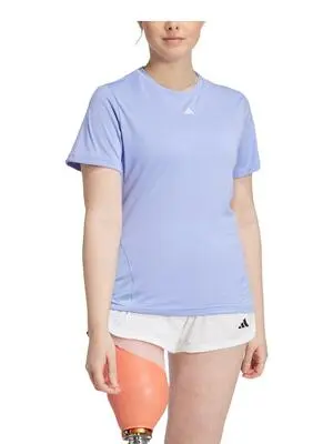 Adidas Adidas Training T-Shirt Blue Spark