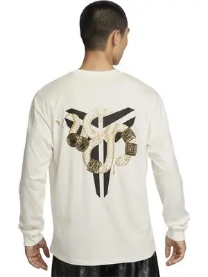 Nike Kobe Long-sleeve T-shirt Asia Sizing 'year Of Mamba - Sail