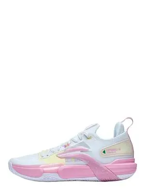 LI-NING Speed Prm Athletic Sneakers - White/pink