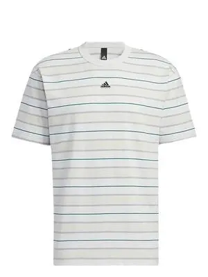 Adidas Stripe T-shirt - White