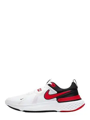 Nike React Miler Athletic Sneakers - White/red/black