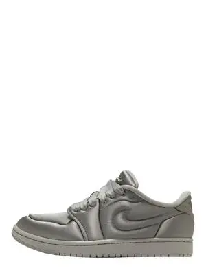 JORDAN 1 Low Method Of Make Satin Sneakers - Grey