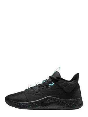 Nike Pg 3 "light Aqua" Basketball Sneakers - Black