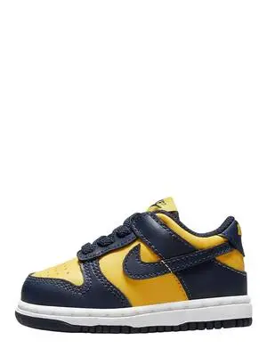 Nike Dunk Low 'michigan' 2021 Sneakers - Blue/yellow
