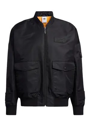Adidas Originals Bomber Jacket With Multiple Pockets - Black