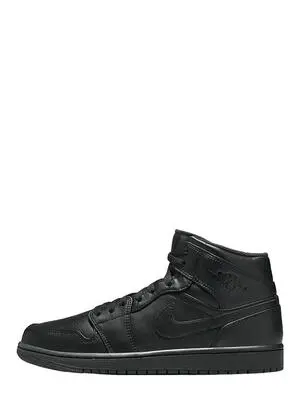 JORDAN 1 Mid "triple " Sneakers - Black