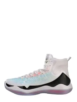 LI-NING Yushuai 11 High-top Athletic Sneakers - White/black