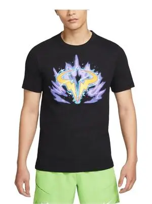 Nike Nikecourt Dri-fit Rafa Tennis T-shirt Asia Sizing - Black