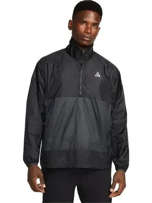 Nike Cinder Cone Half Zip Jacket - Black/grey