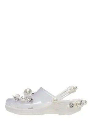CROCS X Simone Rocha Embellished Clogs - Translucent