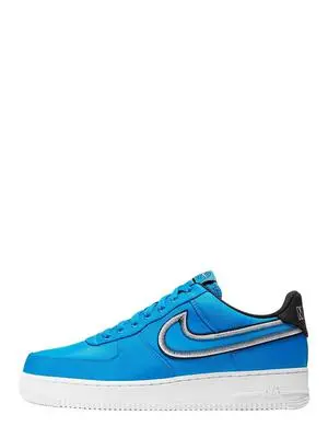 Nike Force 1 Low "reverse Stitch" Sneakers - Blue