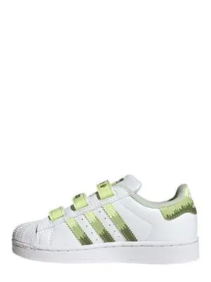 Adidas Superstar Ii Sneakers - Cloud White/focus Olive/almost Lime