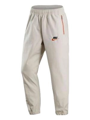 Nike Woven Logo Printing Sports Pants/trousers/joggers Autumn White - Default Color