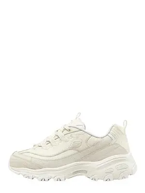 Sketchers Skechers D'Lites 1.0 Athletic Sneakers Beige/white