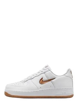 Nike Force 1 Jewel Sneakers - White/bronze/white