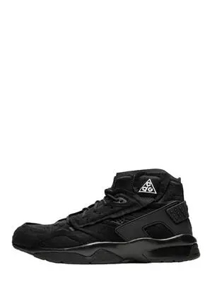 Nike Comme Des Garcons X Mowabb High Top Sneakers - Black