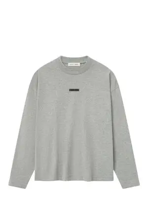 Fear Of God Classic Long Sleeve T-shirt - Concrete Heather