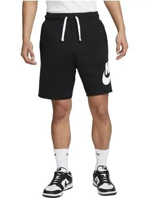Nike Club Alumni Hybrid Shorts With Logo - Black