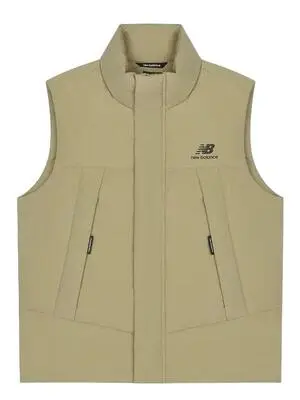 NEW BALANCE Puffer Vest - Green/black