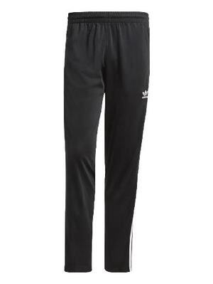 Adidas Men's Adidas Originals Logo Pattern Loose Straight Sports Pants/trousers/joggers Black Default Color