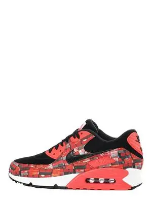 Nike X Atmos Air Max 90 'we Love Sneakers - Black/infrared-white